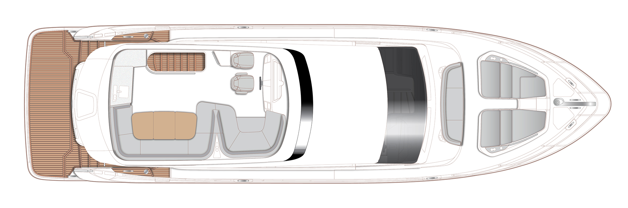 Princess Yachts America F58